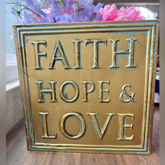 MayRich Company | Accents | Mayrich Company Faith Religious Sign Home ...